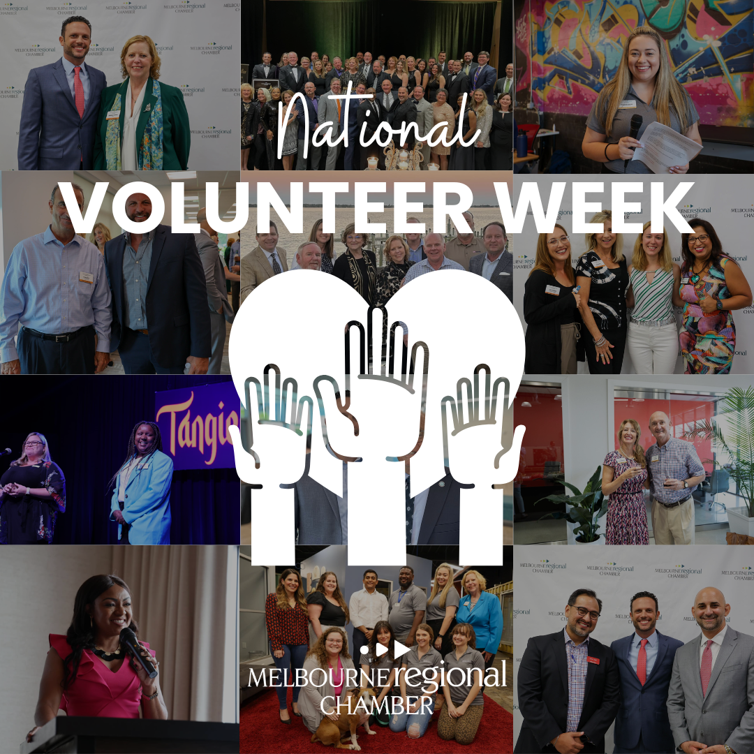 MRC RECOGNIZES NATIONAL VOLUNTEER WEEK - Melbourne Regional Chamber